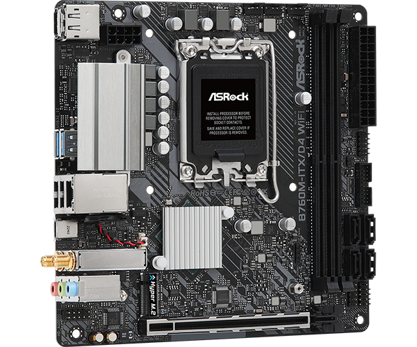 ASRock > B760M-ITX/D4 WiFi